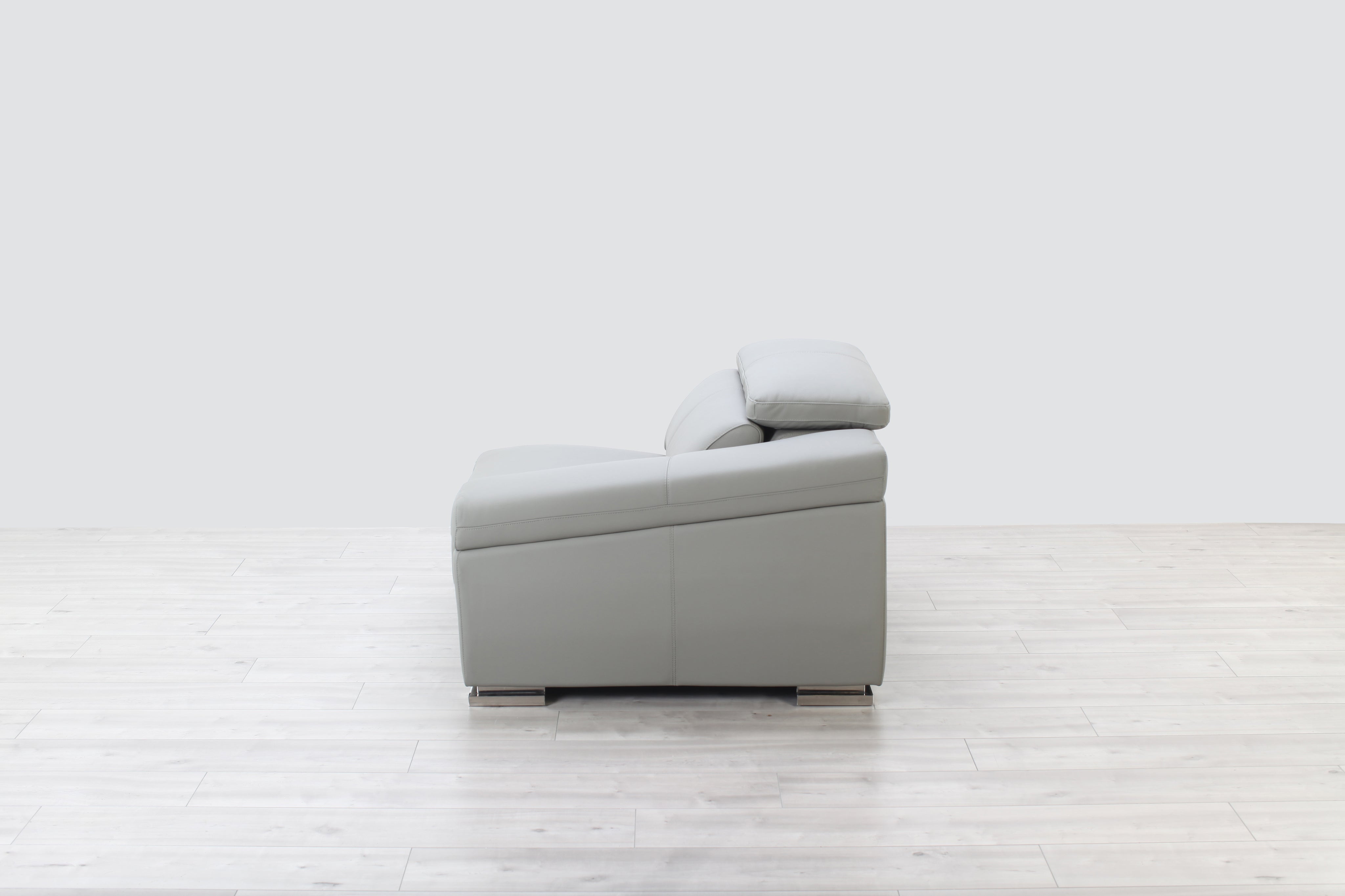 Ellen Modern Leather Modular Sofa Left Arm Seat – Modern Concept