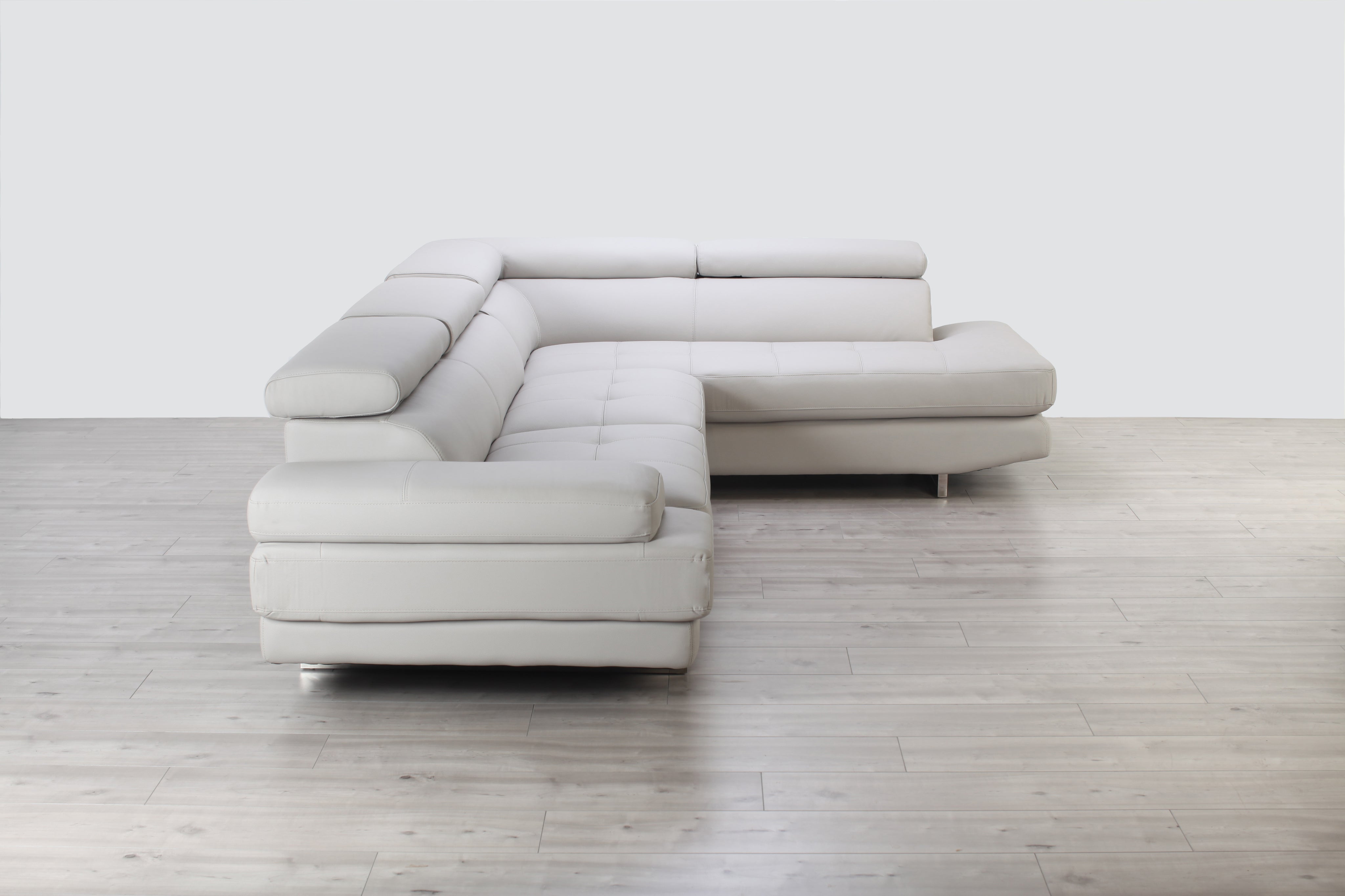 Jenny Modern Leather Sectional – Modern Concept