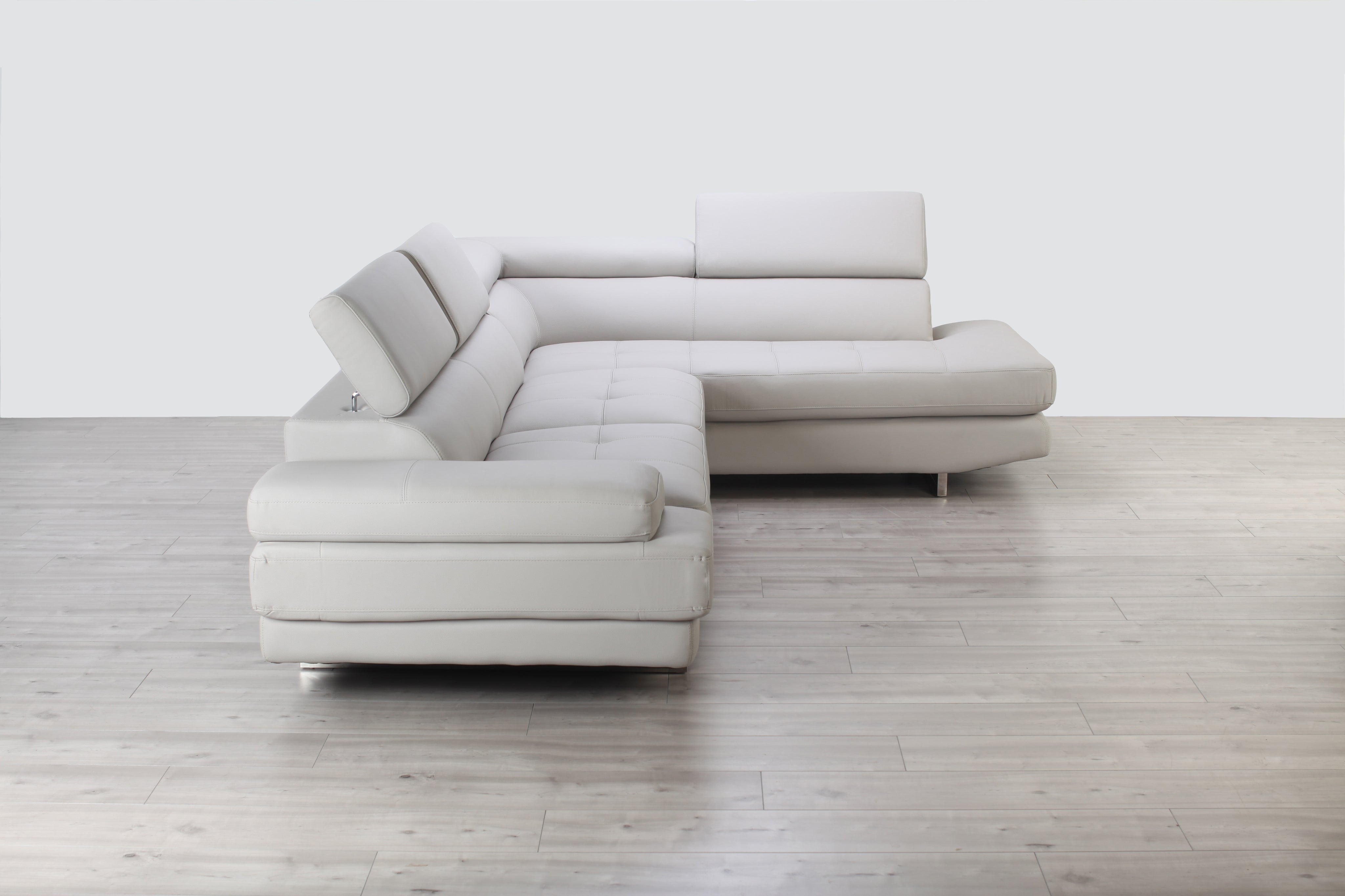 Jenny Modern Leather Sectional – Modern Concept