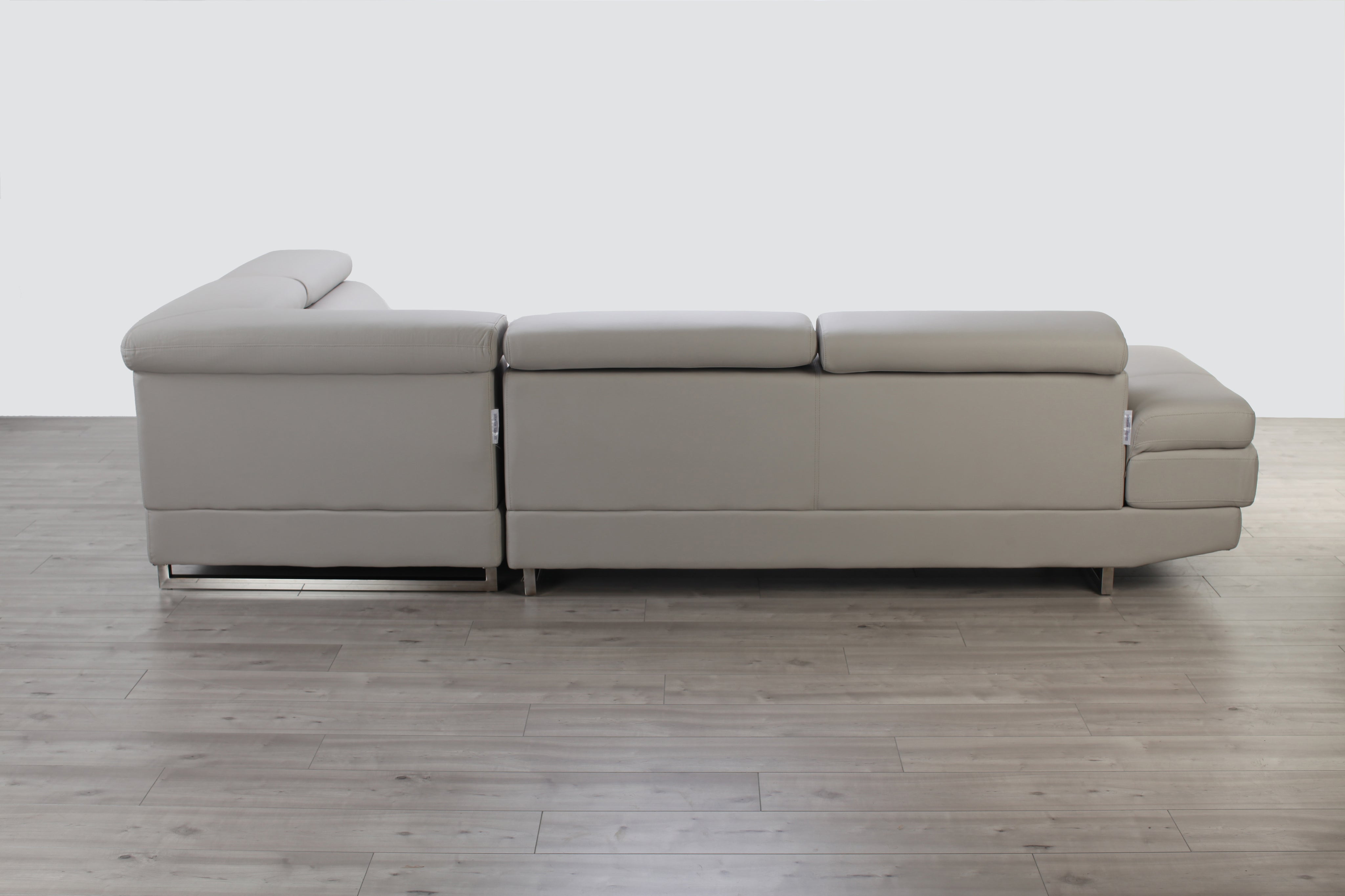 Jenny Modern Leather Sectional – Modern Concept